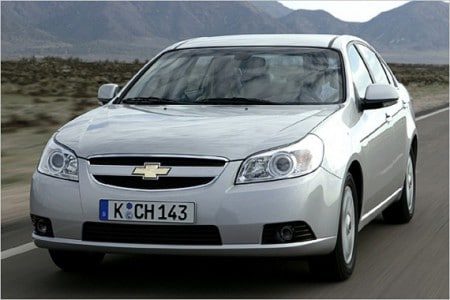 Prueba del Chevrolet Epica