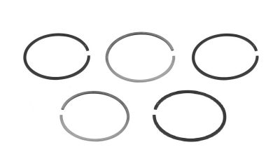 Piston rings, rings or segments: types, functions and placement