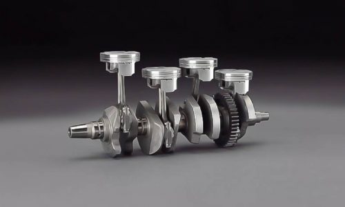 De drijfstang: wat het is, welke onderdelen het heeft, typen, functie ...