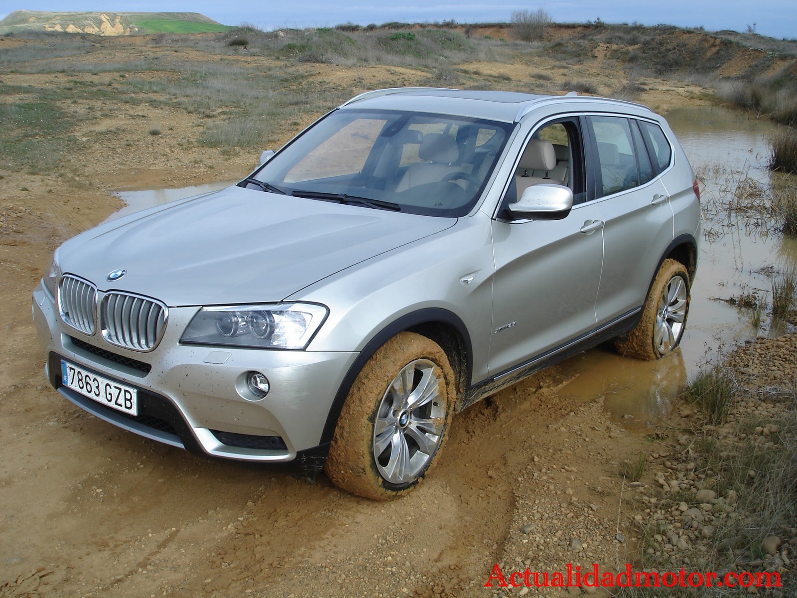 New BMW X3 3.5 i xDrive, off-road test