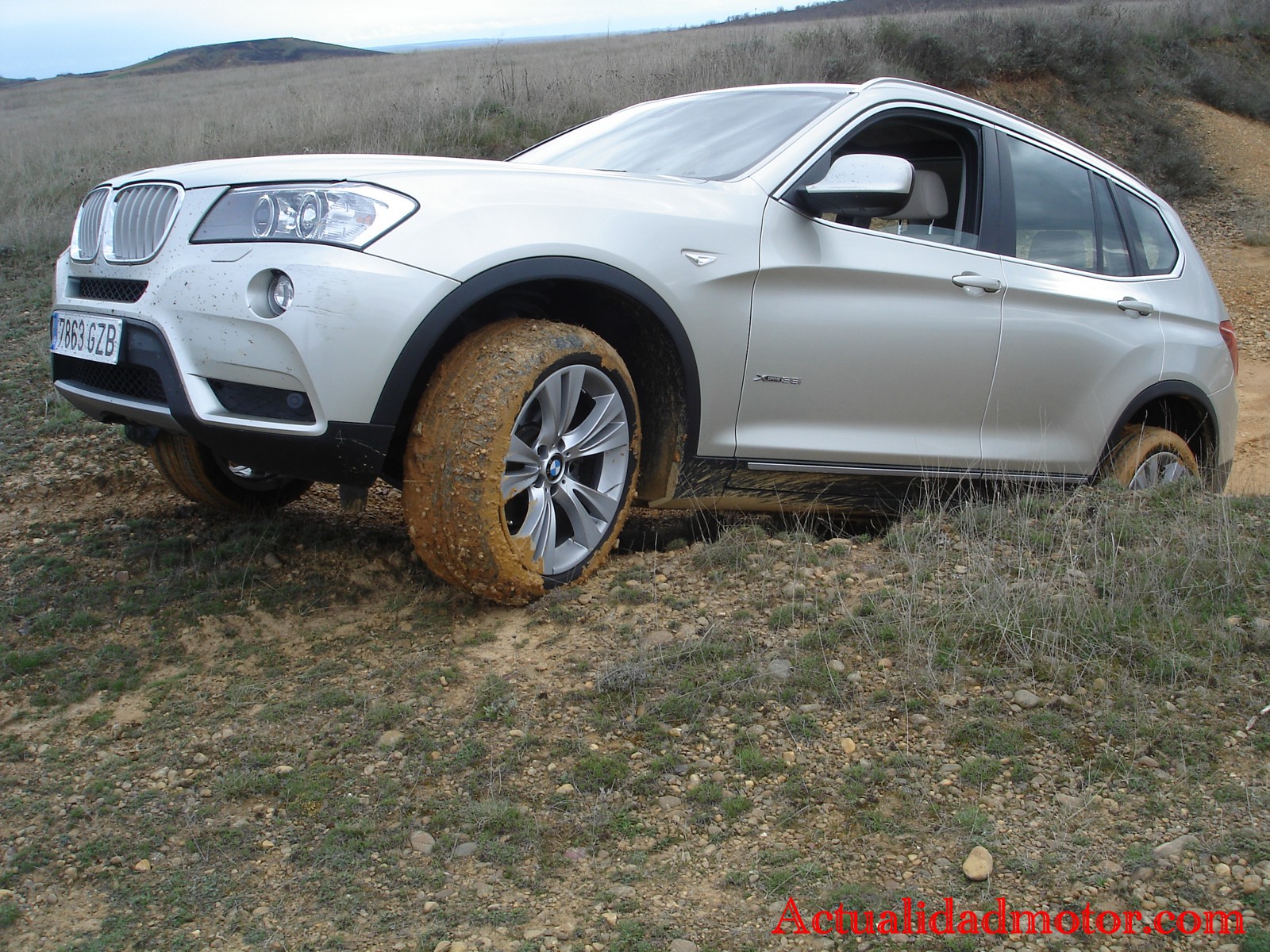 New BMW X3 3.5 i xDrive, off-road test