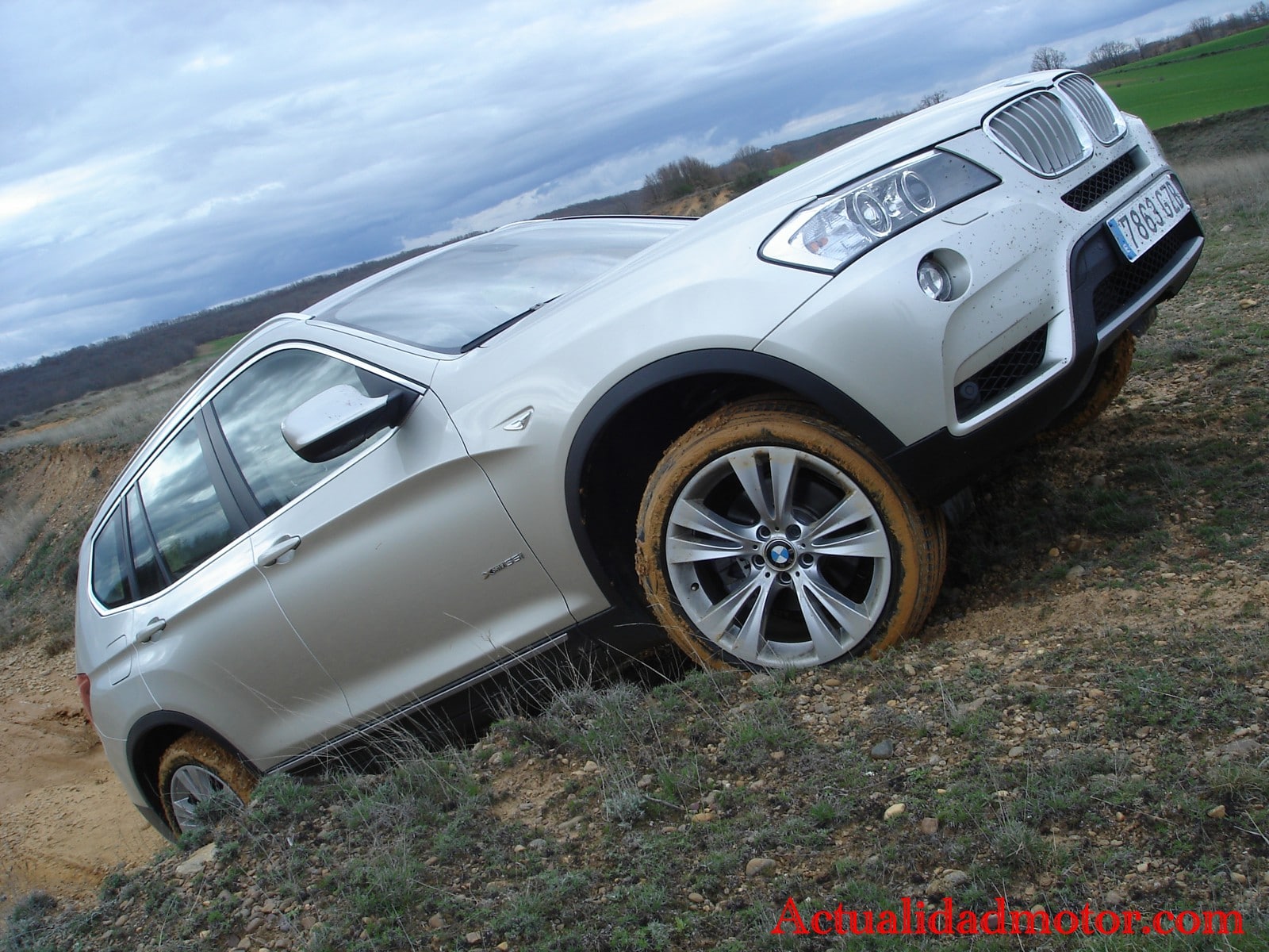 New BMW X3 3.5 i xDrive, off-road test