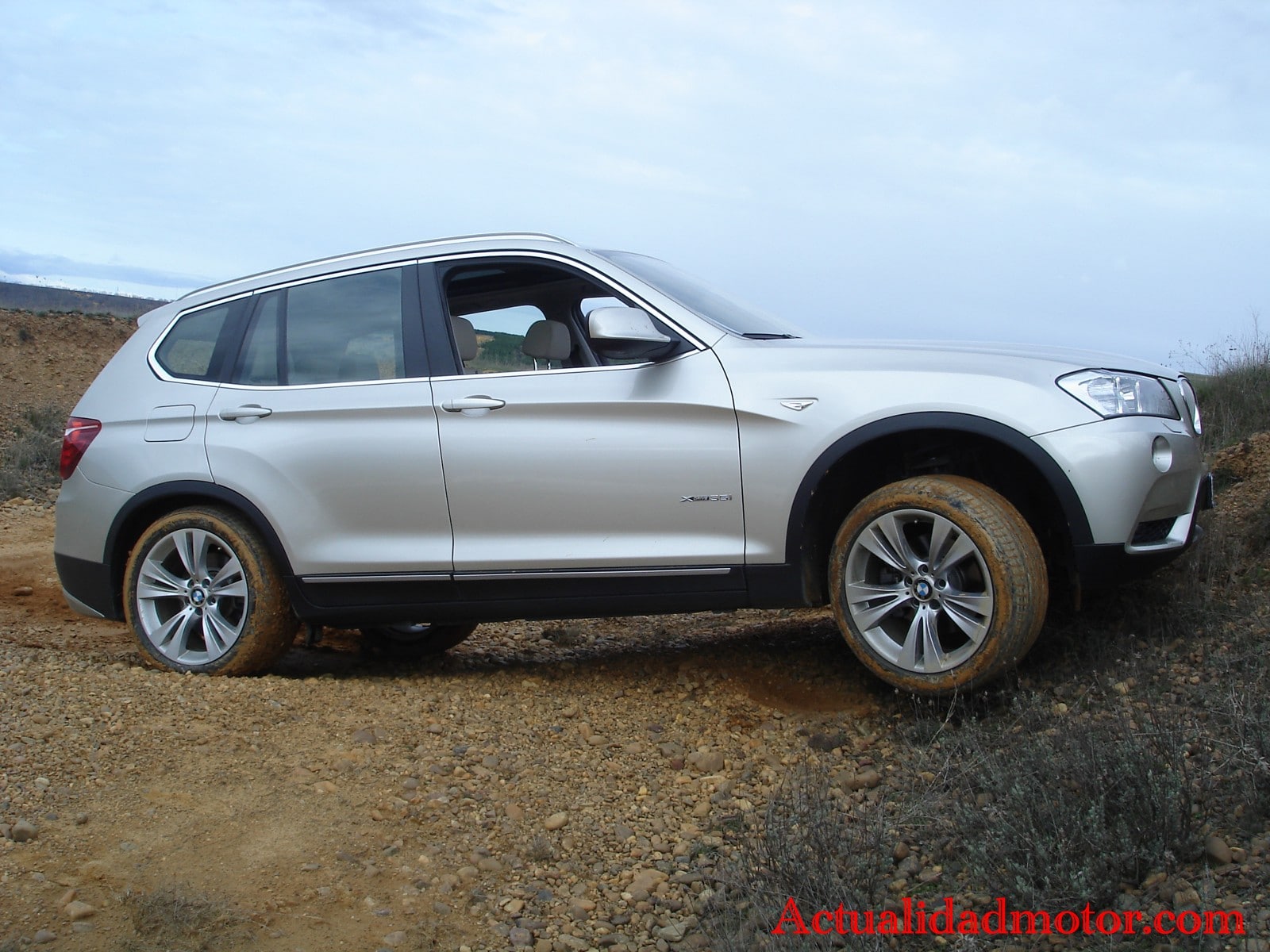 New BMW X3 3.5 i xDrive, off-road test