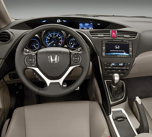 Presentation and test new Honda Civic, 9th generation