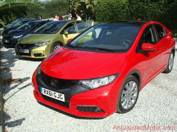 Presentation and test new Honda Civic, 9th generation