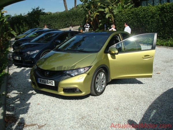 Presentation and test new Honda Civic, 9th generation