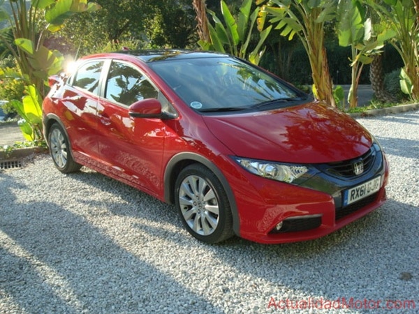 Presentation and test new Honda Civic, 9th generation