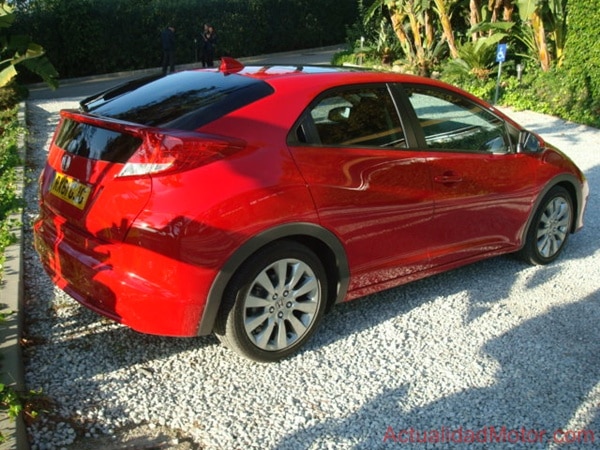 Presentation and test new Honda Civic, 9th generation