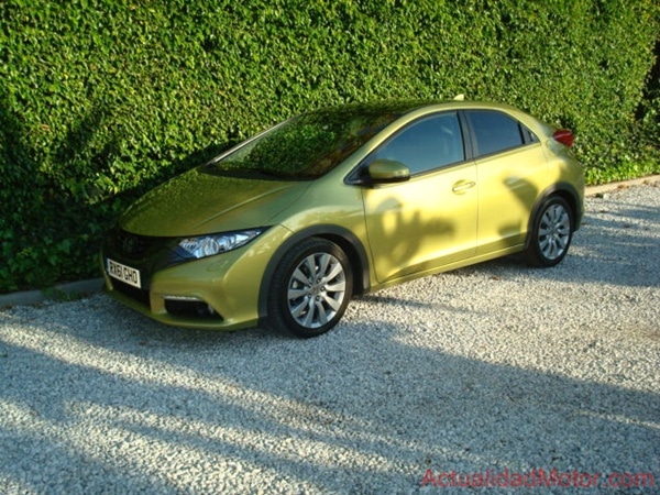 Presentation and test new Honda Civic, 9th generation