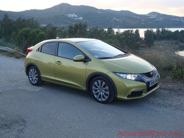 Presentation and test new Honda Civic, 9th generation