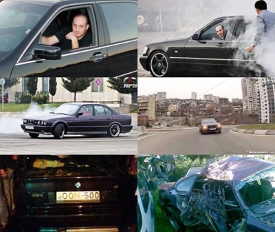 Giorgi Tevzadze dies in accident with his BMW M5
