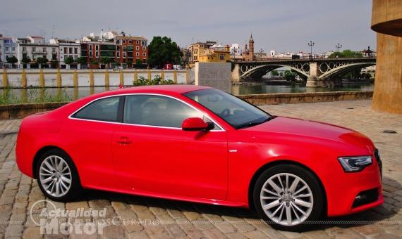 Prova Audi A5 Coupé 2.0 TDI, design esterno e interno
