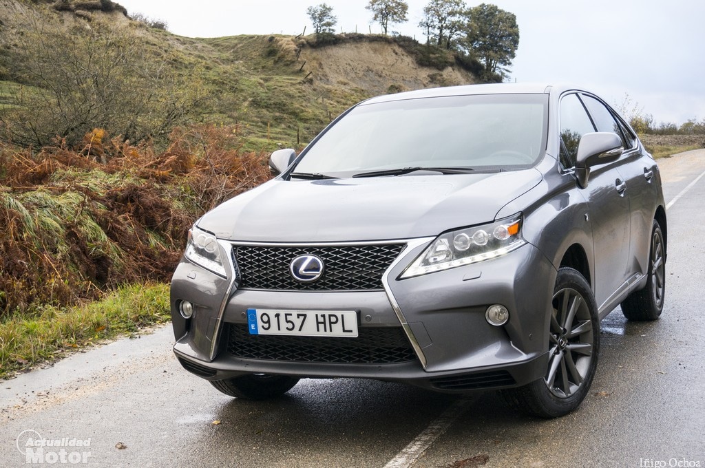 Prueba Lexus RX 450h F Sport, diseño exterior e interior