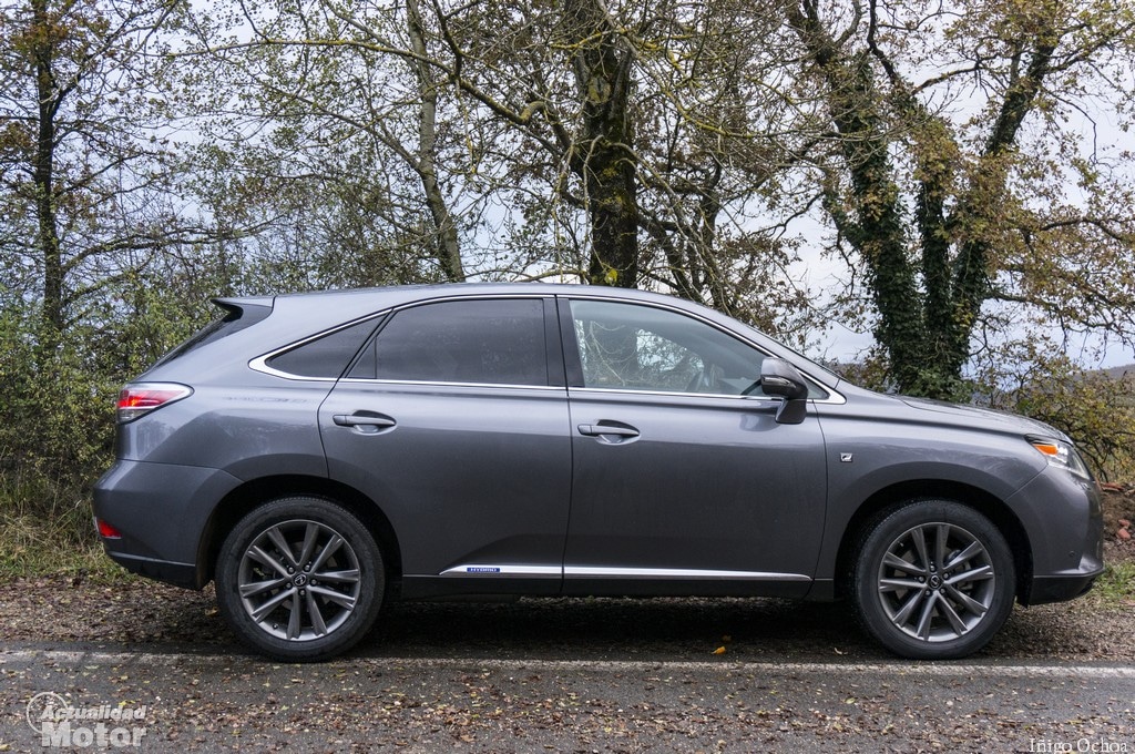 Prueba Lexus RX 450h F Sport, diseño exterior e interior