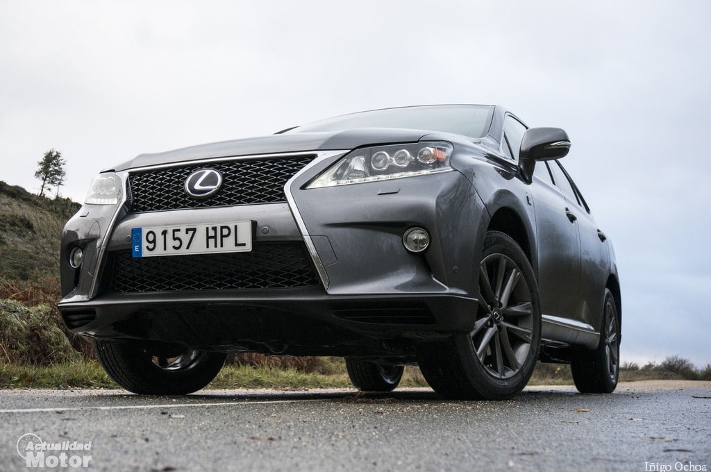 Prueba Lexus RX 450h F Sport, diseño exterior e interior