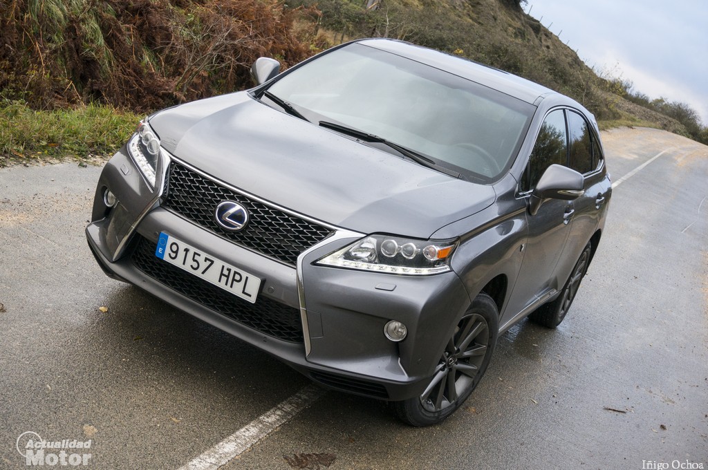 Test Lexus RX 450h F Sport, exterior and interior design