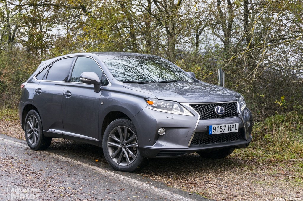 Prueba Lexus RX 450h F Sport, diseño exterior e interior