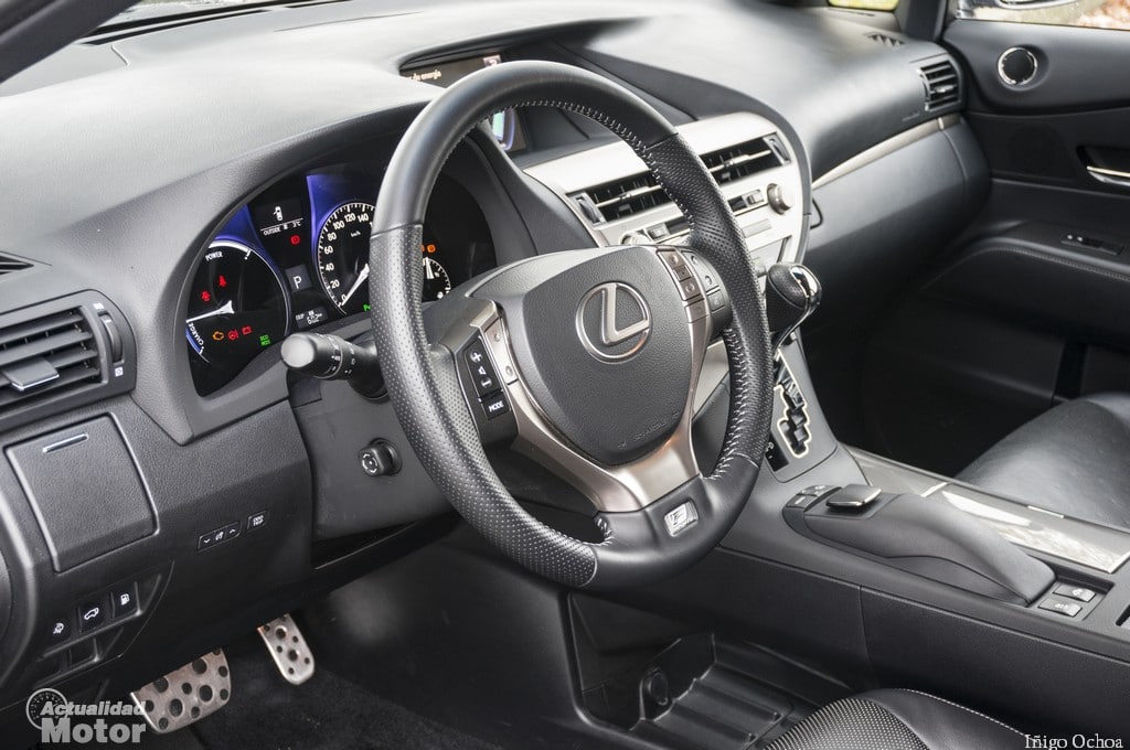 Prueba Lexus RX 450h F Sport, diseño exterior e interior