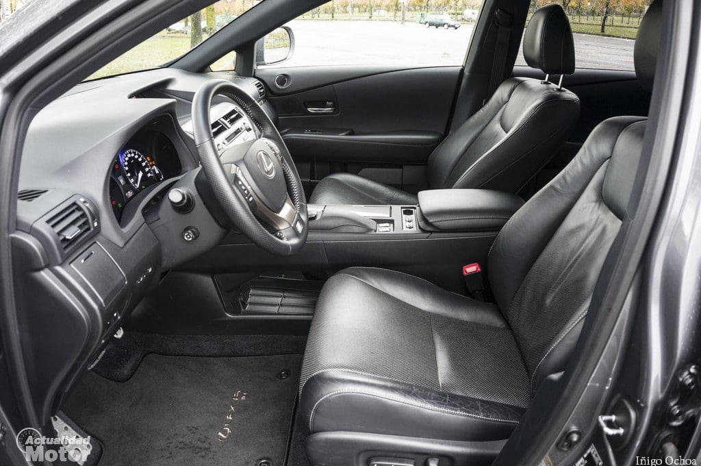 Prueba Lexus RX 450h F Sport, diseño exterior e interior