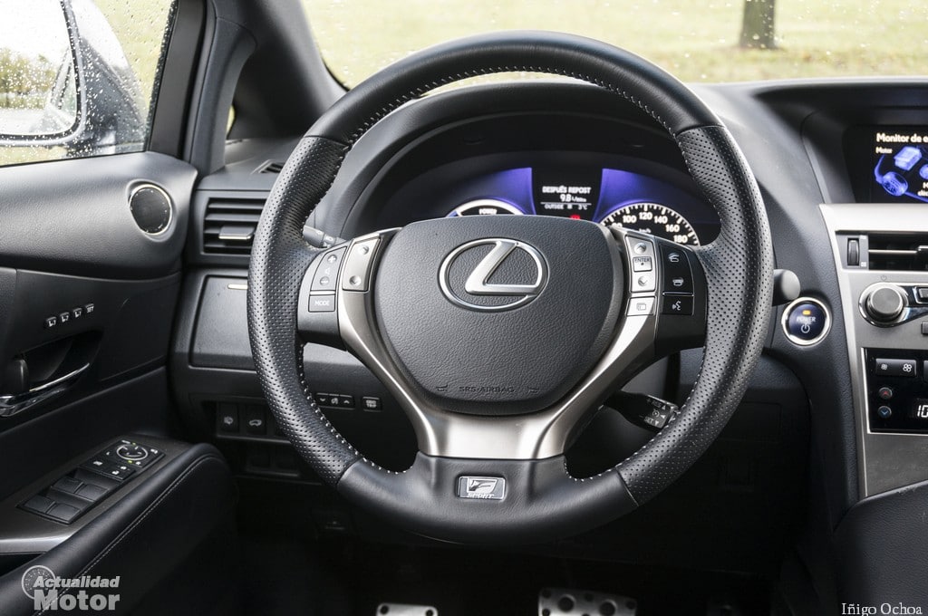 Test Lexus RX 450h F Sport, engine, driving and consumption (with video)