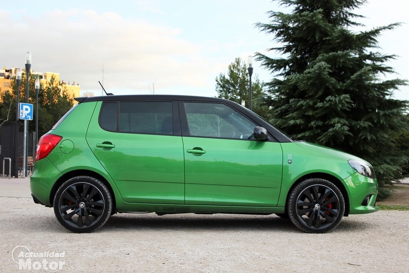 Test Skoda Fabia RS 180 hp, engine, driving and consumption (with video)