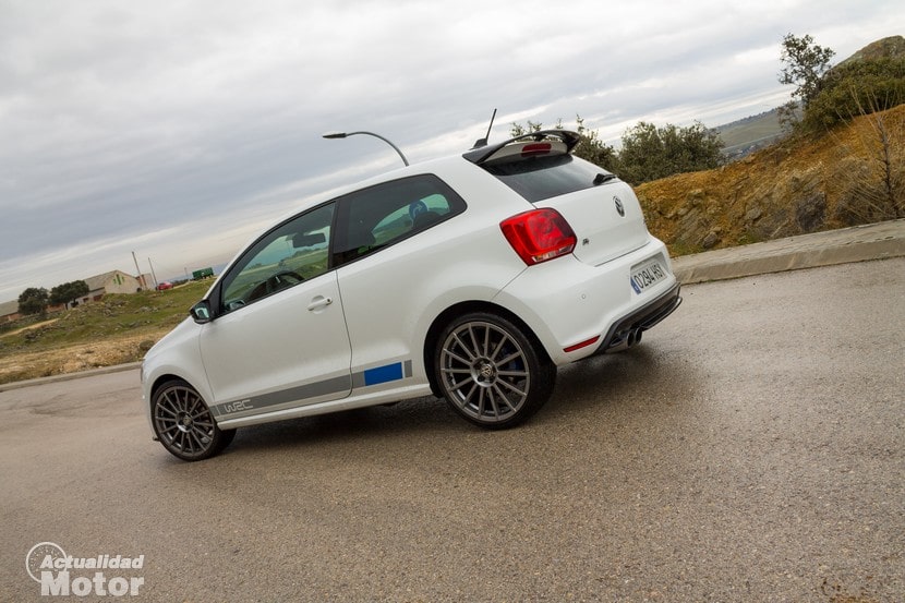 Uji Volkswagen Polo R WRC, desain eksterior dan interior