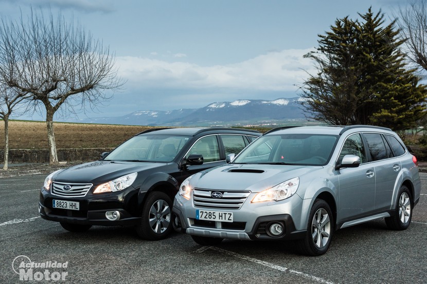 Comparativa Subaru Outback Lineartronic ¿Diesel o benzina?