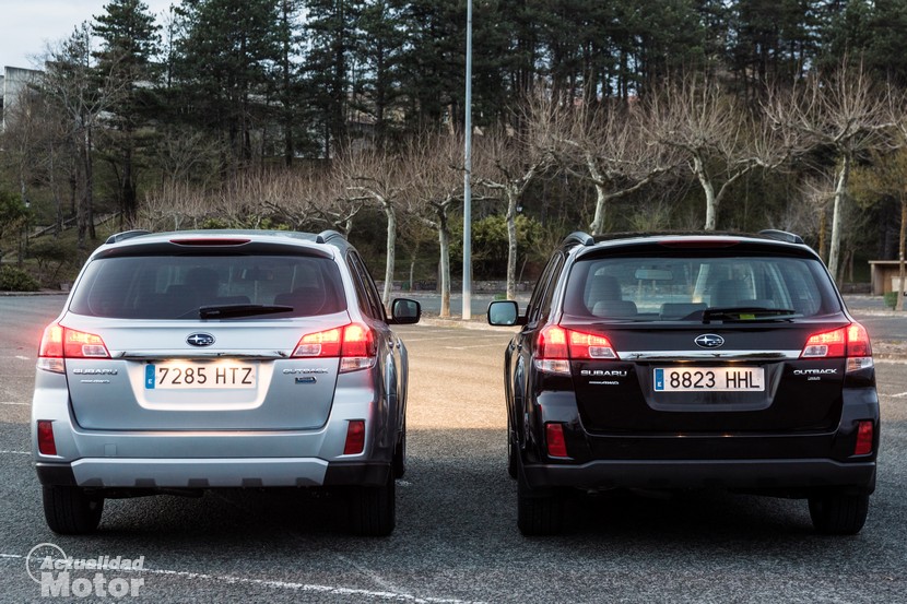 Comparativa Subaru Outback Lineartronic ¿Diesel o benzina?