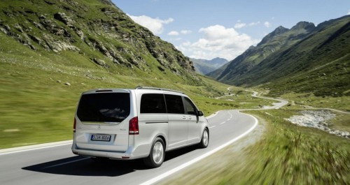 Mercedes V-Klasse 4Matic, Allradantrieb kommt beim Luxus-Van an