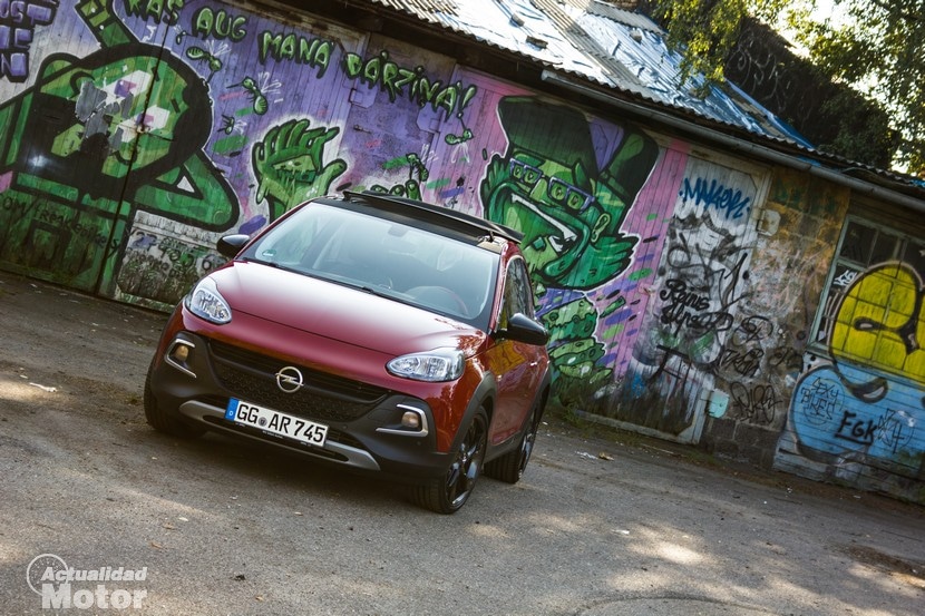 Test Opel ADAM Rocks, mix of species