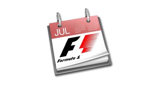 Calendario de carreras de F1 2017