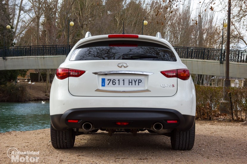 Prueba Infiniti QX70 S 3.0d, equipamiento, precio y conclusiones