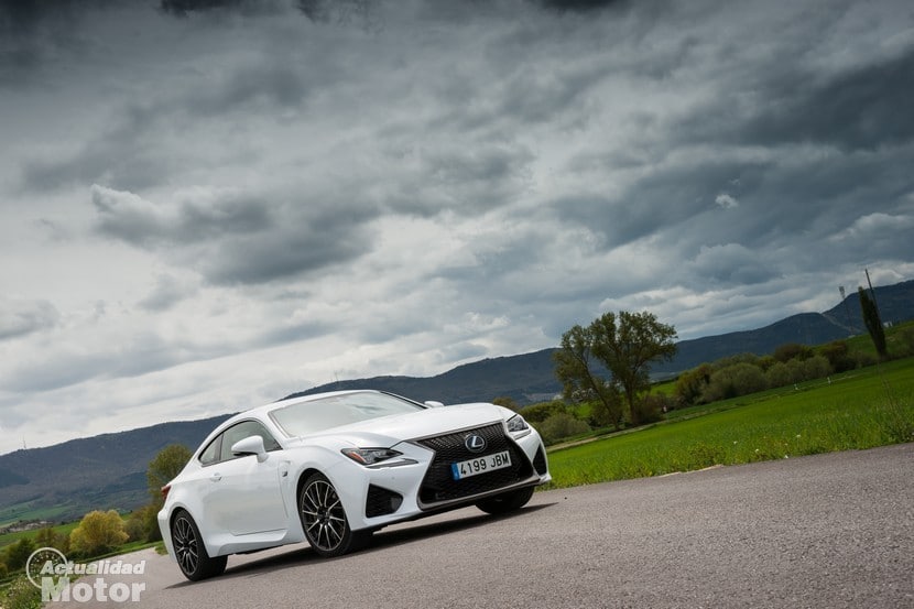 Prueba Lexus RC F 5.0 V8, el último Samurái (con vídeo)
