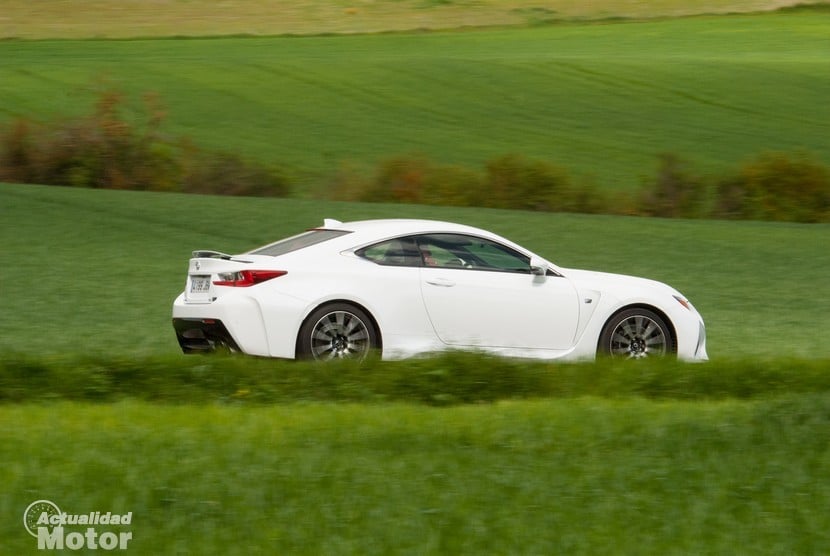 Prueba Lexus RC F 5.0 V8, el último Samurái (con vídeo)