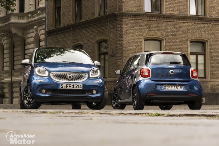 Try smart fortwo and forfour, the turbo engine with dual-clutch ...
