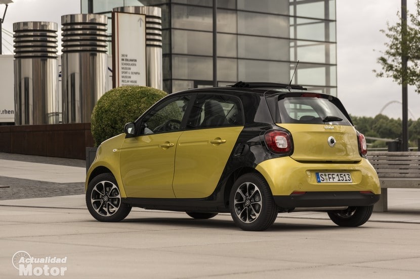 Try smart fortwo and forfour, the turbo engine with dual-clutch ...