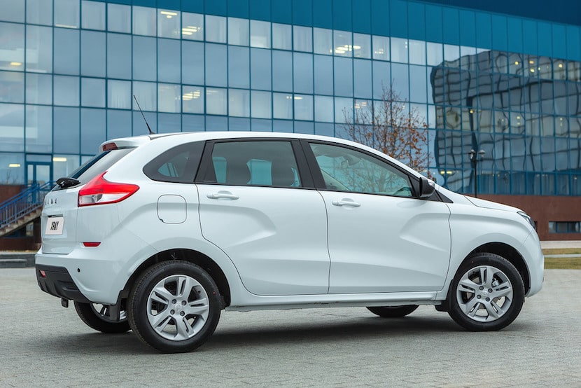Lada XRAY, this is the production version of the Russian crossover