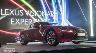 Lexus LC 500, protagonista absoluto del Lexus Visionary Experience
