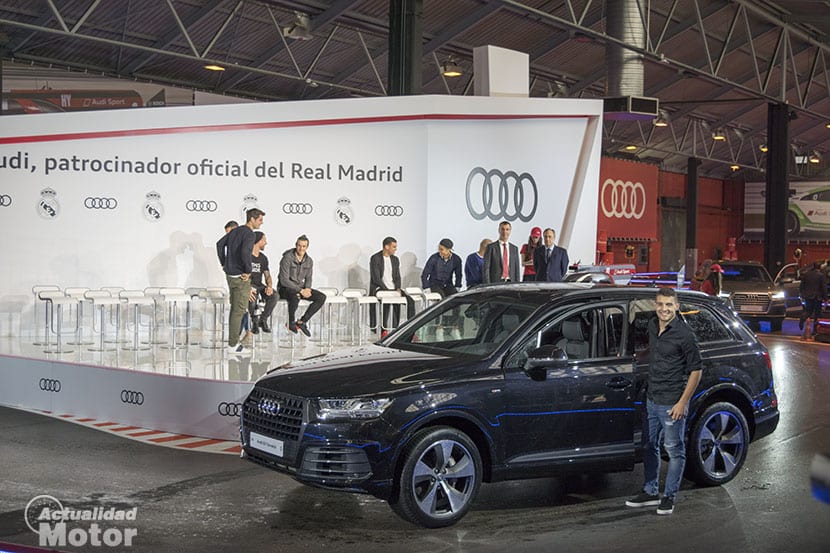 Audi delivers its vehicles to Real Madrid players