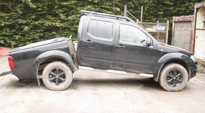 The problem of the Nissan Navara that breaks in two