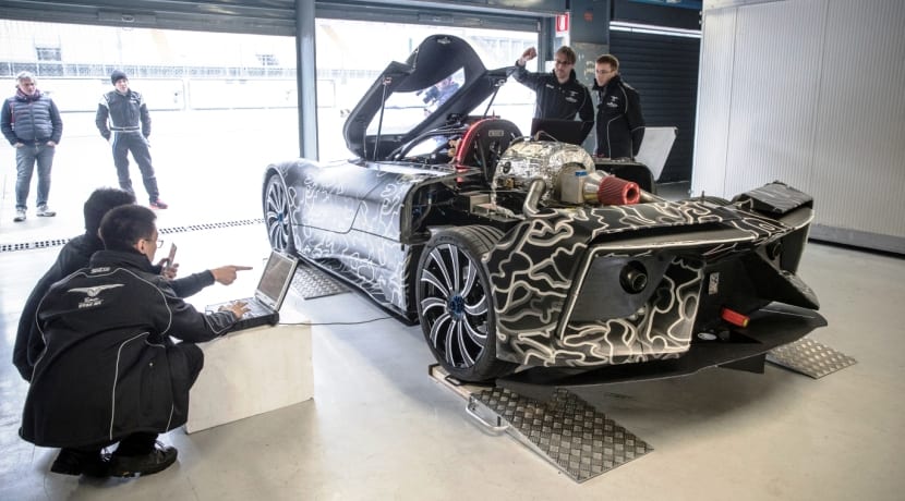 Techrules presents its first production car, the Ren, at the Geneva ...