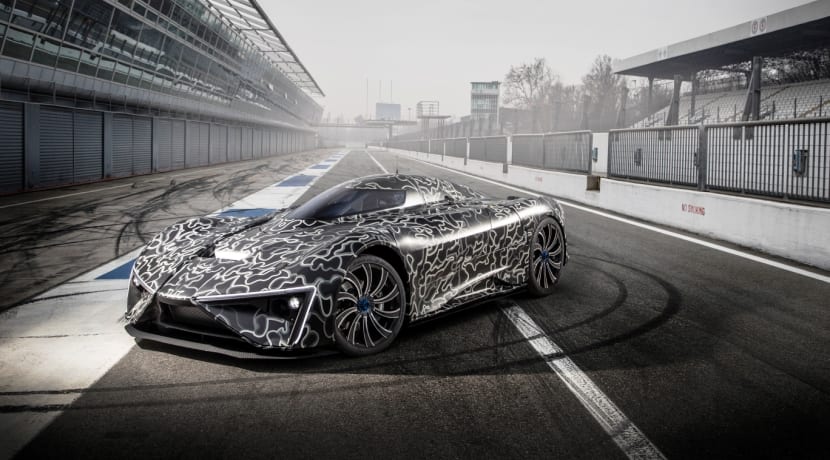 Techrules presents its first production car, the Ren, at the Geneva ...