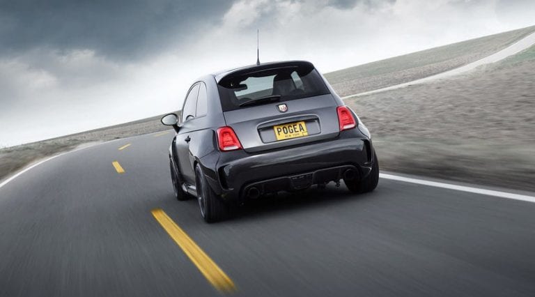 Este es el Abarth 500 de Pogea Racing que desarrolla más de 400 CV