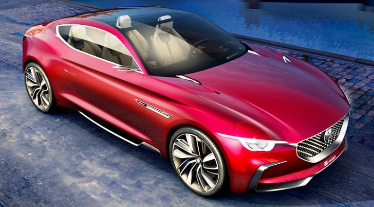 MG rememora su glorioso pasado con un deportivo eléctrico, el E-motion