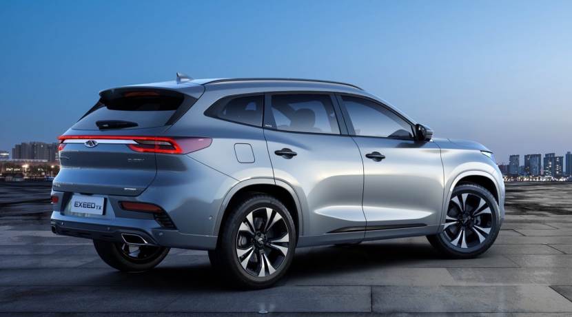 Exeed TX, the new brand and model for Europe of the Chinese Chery
