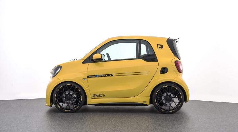Brabus Ultimate E Concept: a small urban electric with 204 hp