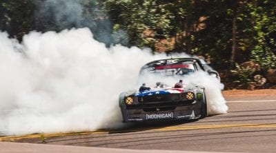 Spectacular! Ken Block, his hyperdoped Hoonicorn and the climb of Pikes ...