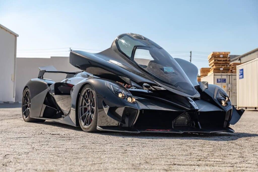 RAESR Tachyon Speed, the electric supercar with 1.260 horsepower