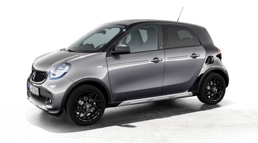 Smart launches the Crosstown Edition crossover version on the ForFour