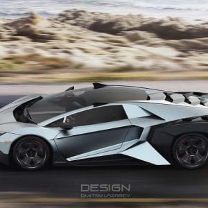 Lamborghini Forsennato: a concept to dream that ignores the laws of physics